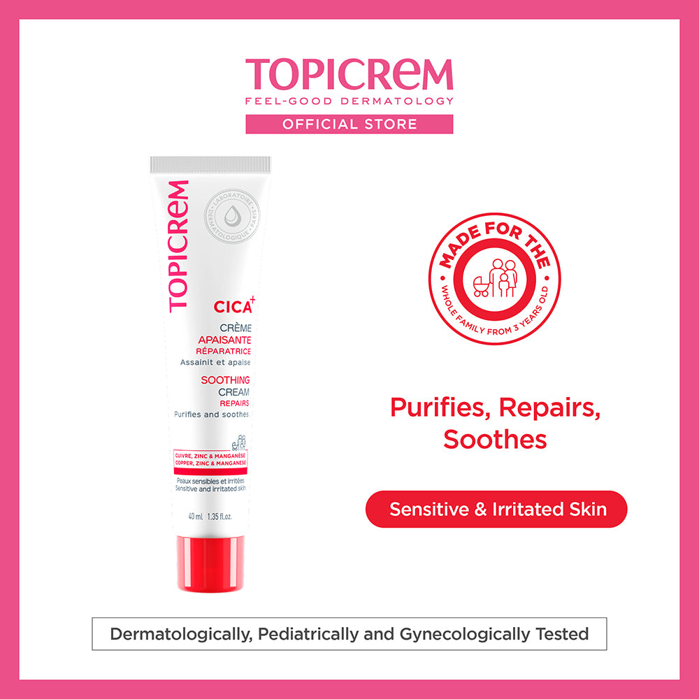 Topicrem Cica Soothing Cream (40ml) – Glowverse